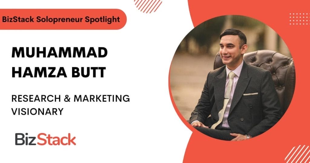 Muhammad Hamza Butt's Solopreneur Journey